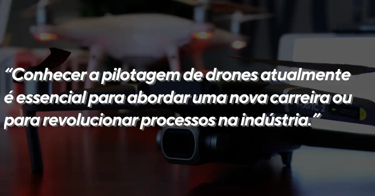 Cursos de drone para dominar técnicas e regras de pilotagem